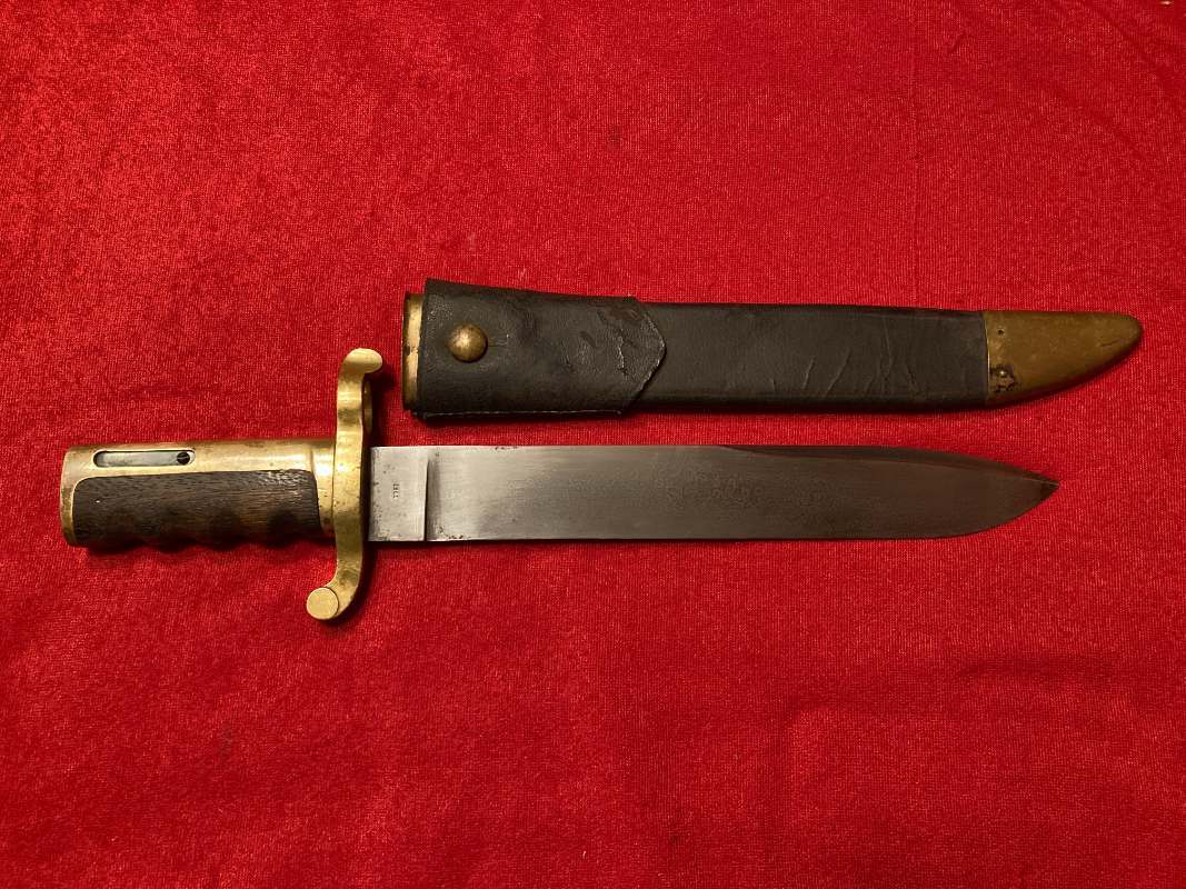 U.S. Navy Model 1861 (Dahlgren) bayonet - EDGED WEAPONS - U.S ...