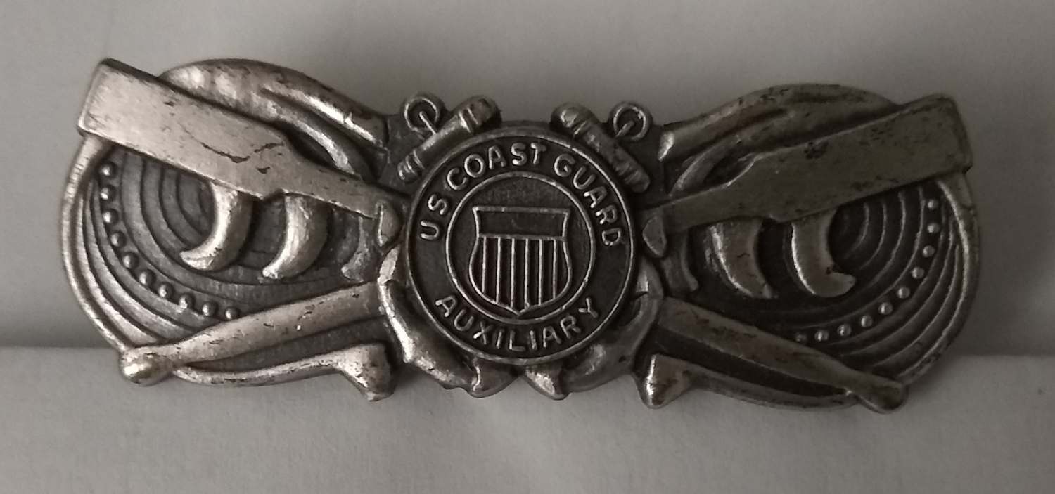 USCG Aux makers mark - HALLMARKS - U.S. Militaria Forum