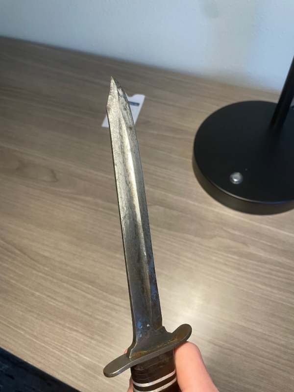Need help identifying cut down sword knife - EDGED WEAPONS - U.S ...