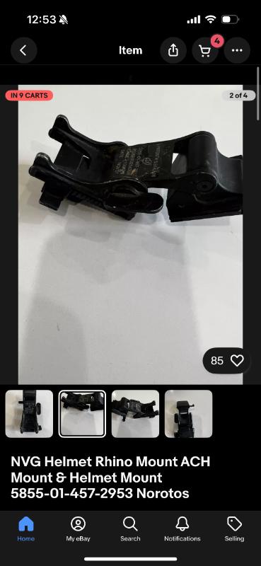 US ACH helmet mount question. - MODERN COMPOSITE HELMETS - U.S ...