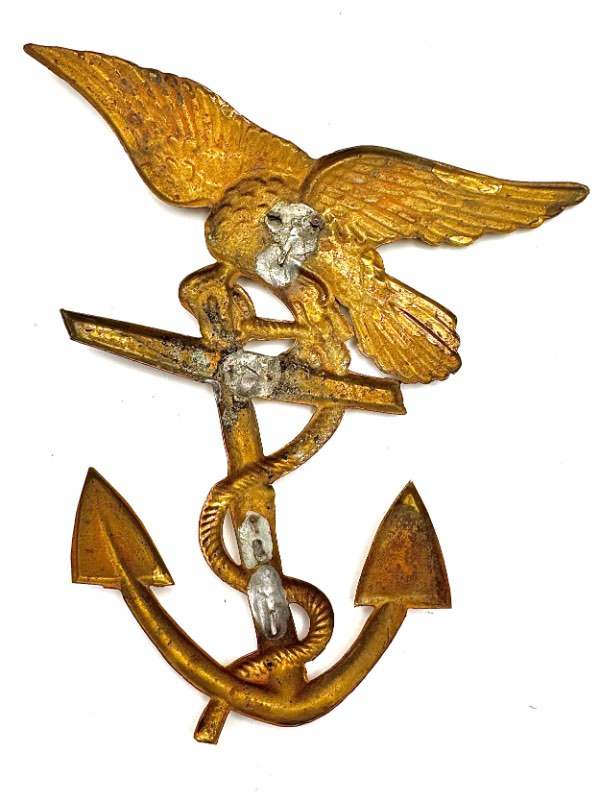 Rare 1852 Eagle and cocked anchor shako emblem - MARINE CORPS EGA ...