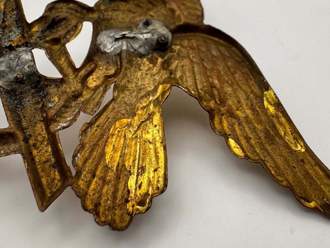 Rare 1852 Eagle and cocked anchor shako emblem - MARINE CORPS EGA ...