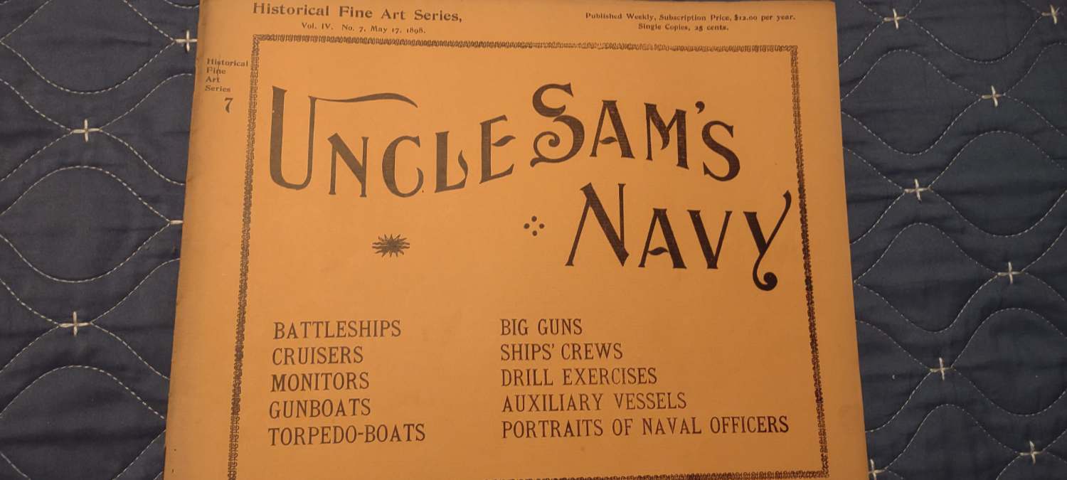 "Uncle Sam's Navy" Publication from the Spanish-American War ...