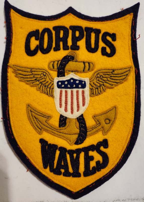 Corpus Christi WAVES Patch - NAVY, COAST GUARD AND OTHER SEA SERVICES ...