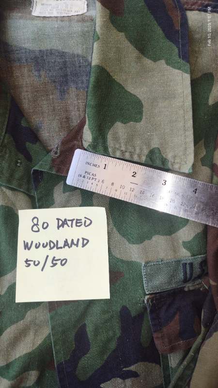 Experimental m81 woodland rdf uniform - CAMOUFLAGE UNIFORMS - U.S ...