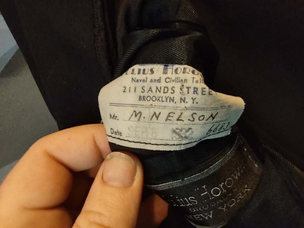 Neat Ided 1930's U.S. Navy CPO Uniform Coat from local thrift store ...