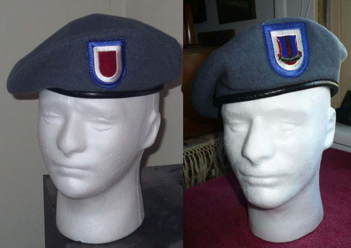 US Army berets - blue, black, green, maroon, tan... - Page 39 ...