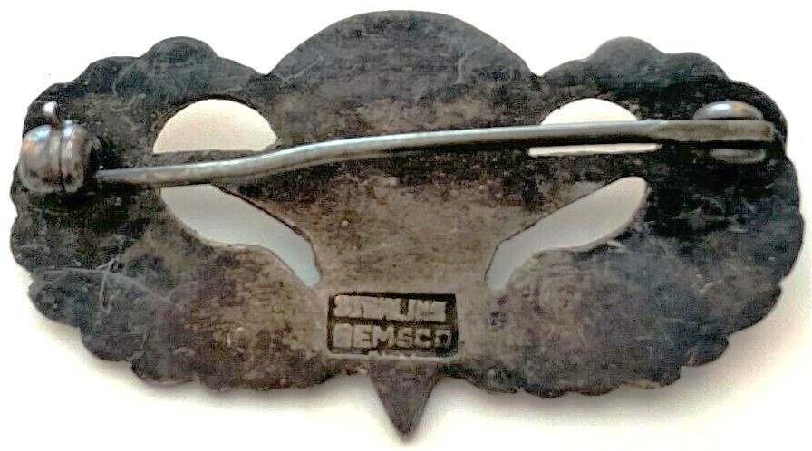 Sterling pinback Para-Glider badge made by GEMSCO - AIRBORNE, GLIDER ...