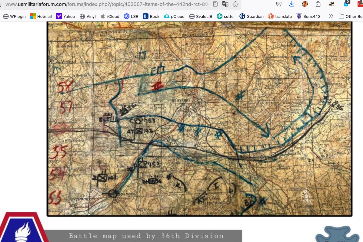 Items of the 442nd RCT - 80 Years since the Rescue of the Lost ...