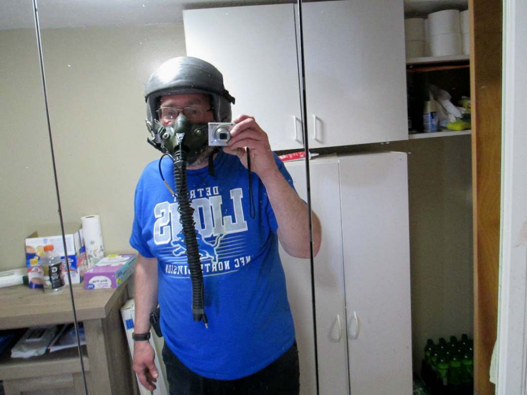 My new HGU-55P helmet restoration project - FLYING HELMETS AND ...