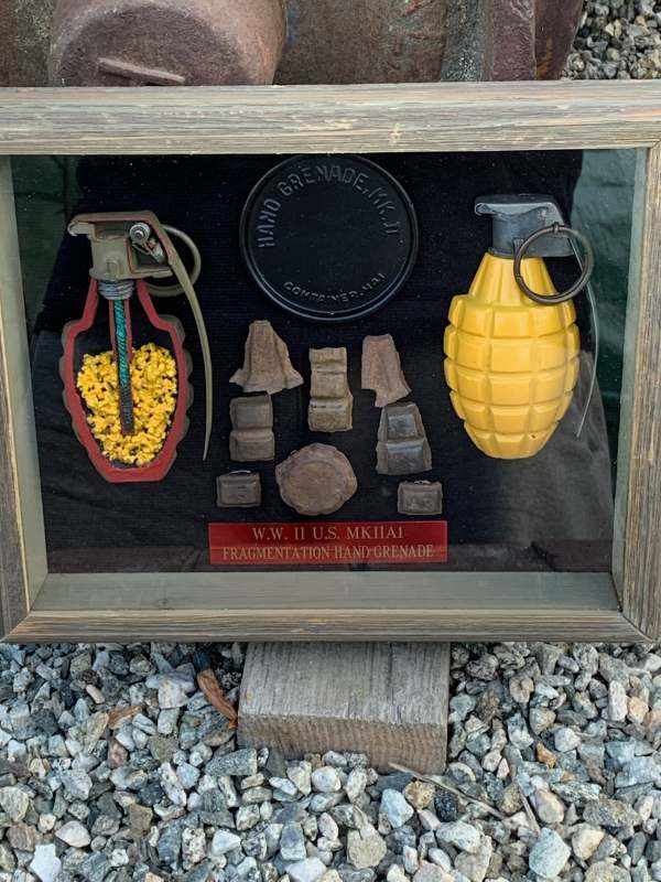 MKII Grenade Shadow Box - ORDNANCE - U.S. Militaria Forum