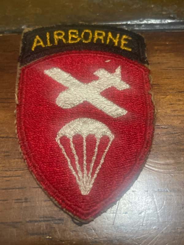 US WW2 AIRBORNE COMMAND PATCH - ARMY AND USAAF - U.S. Militaria Forum