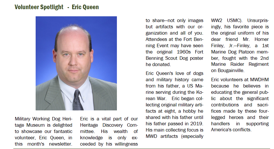 RIP Eric Queen - TAPS - U.S. Militaria Forum