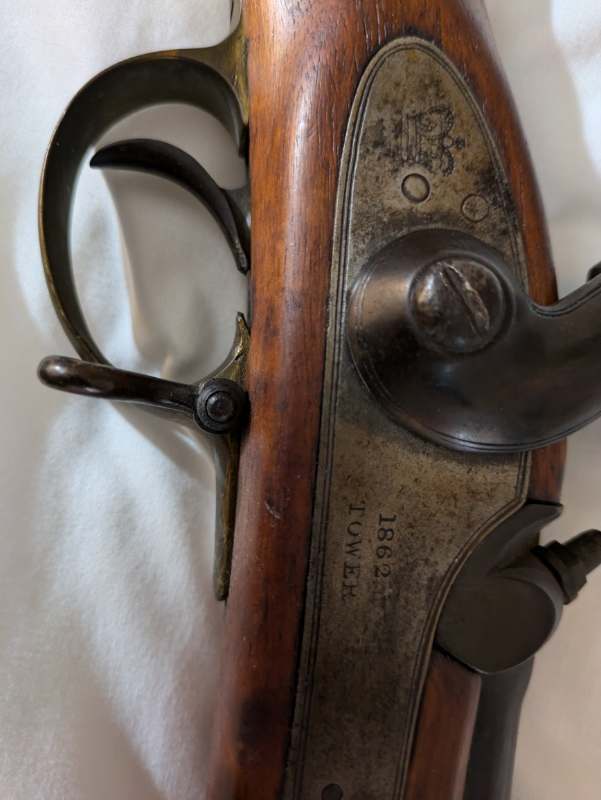 1862-Enfield-Tower 3 band rifle - (1861-1865) AMERICAN CIVIL WAR - The ...