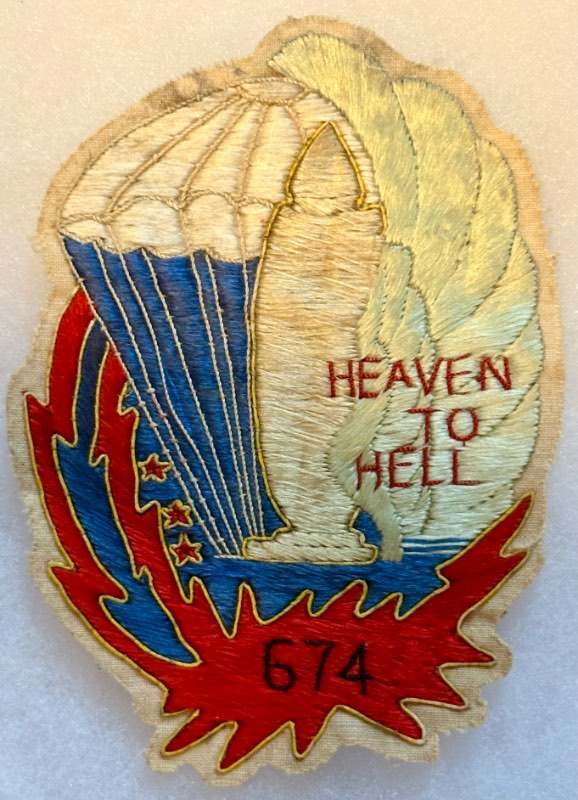 674th Parachute Field Artillery Bn patch - ARMY AND USAAF - U.S ...