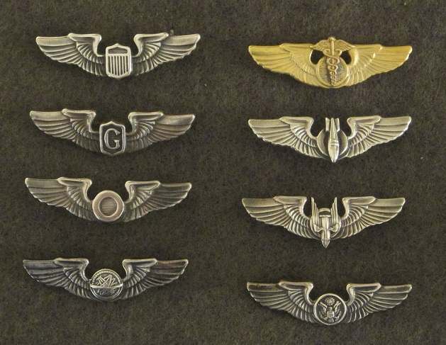 Glider Pilot Wing collection examples - WING BADGES - U.S. Militaria Forum
