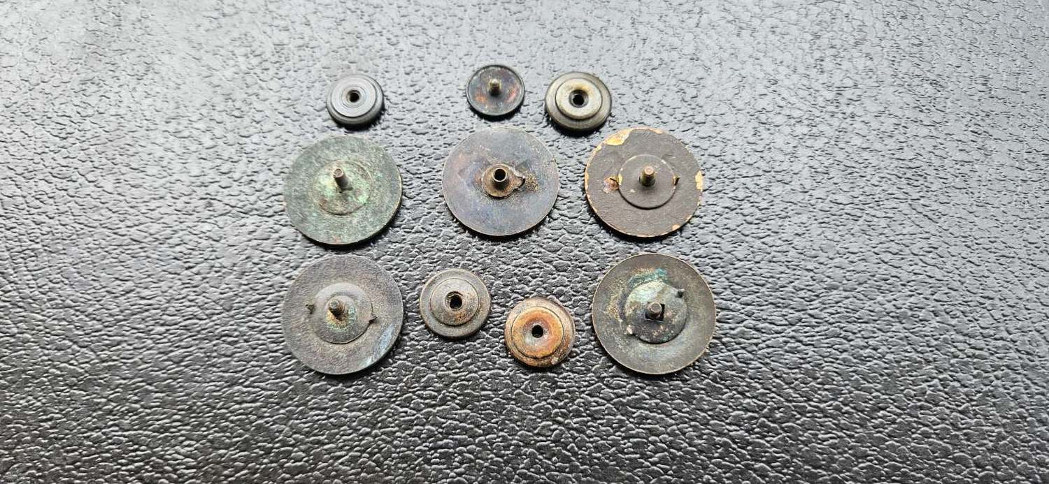 Unusual Type I Collar Discs - (1917-1919) WORLD WAR ONE, RUSSIAN ...