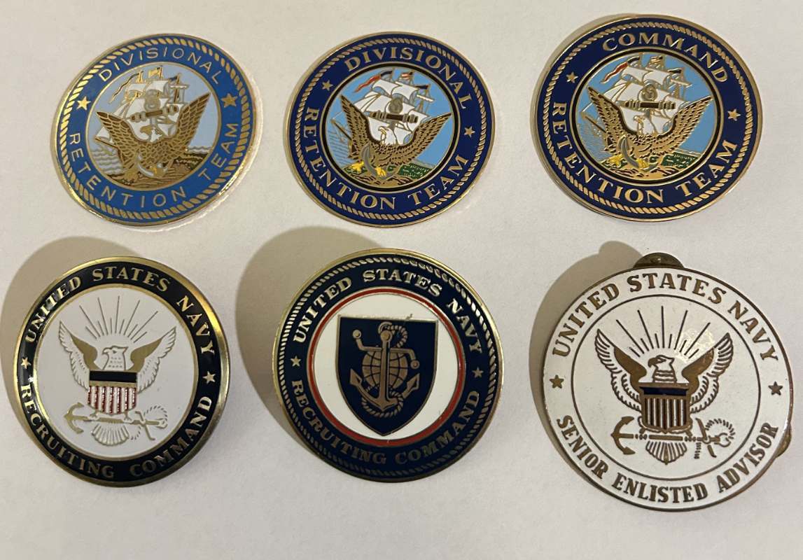 Navy enlisted badges - NAVY, MARINE CORPS, COAST GUARD - U.S. Militaria ...