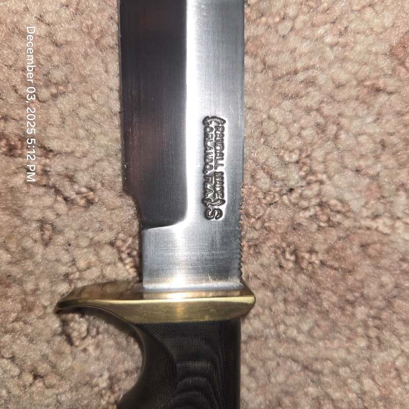 Vietnam era Randall Model 16 with pancake flapper sheath - EDGED ...