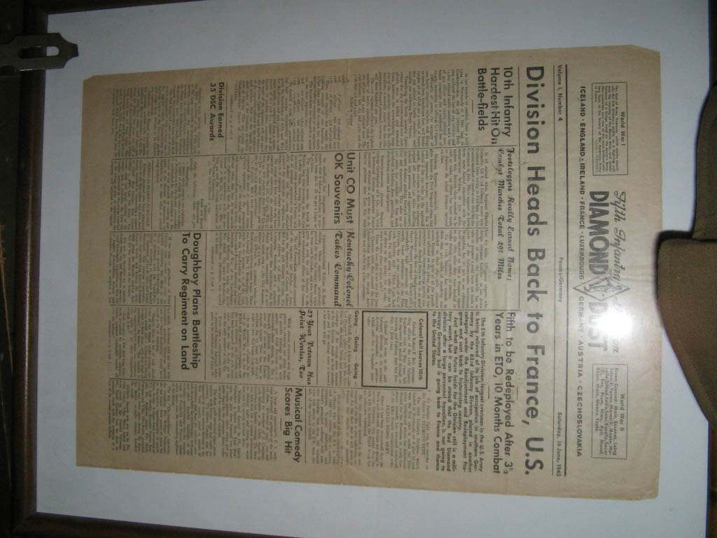 The 5th Infantry Division - GROUPINGS PAGE - U.S. Militaria Forum