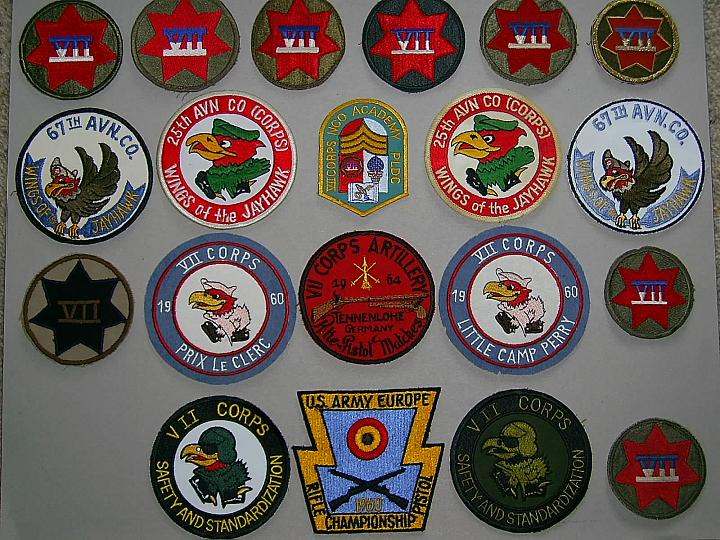 My VII Corps patch collection - ARMY AND USAAF - U.S. Militaria Forum
