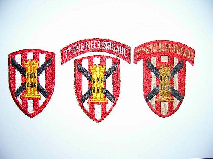 7th Engineer Brigade patches - ARMY AND USAAF - U.S. Militaria Forum