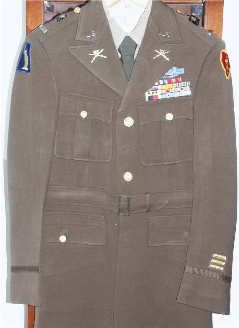 WW2 77th Infantry Division Officer Uniform - UNIFORMS - U.S. Militaria ...