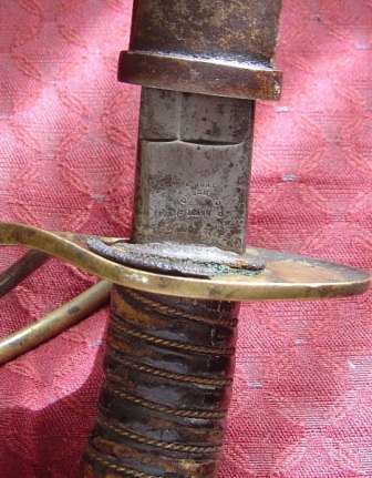 ROBY Civil War sword w/ dented scabbard - EDGED WEAPONS - U.S ...