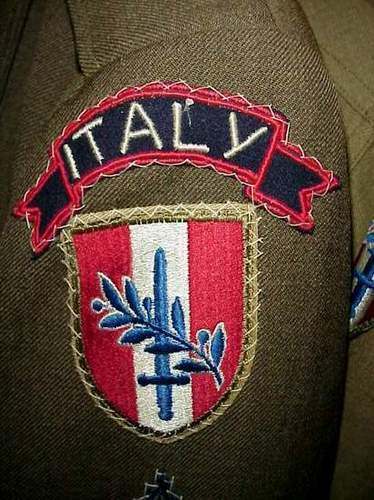 WWII Italian Woven Patches - ARMY AND USAAF - U.S. Militaria Forum