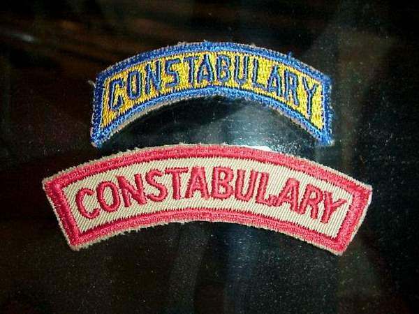 Constbulary SSI - ARMY AND USAAF - U.S. Militaria Forum