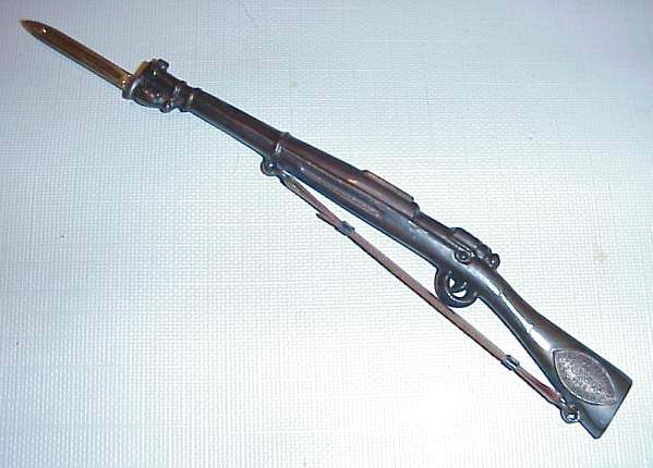 Miniature Springfield Rifle - VETERANS' ORGANIZATIONS - U.S. Militaria ...