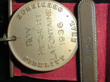 1930s Navy Medal Grouping to Roy Herbert LaFontaine - ATTRIBUTED MEDAL ...
