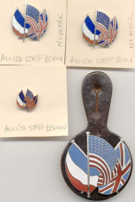 Berlin Brigade or Berlin Related Insignia - ARMY AND USAAF - U.S ...