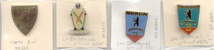Berlin Brigade or Berlin Related Insignia - ARMY AND USAAF - U.S ...