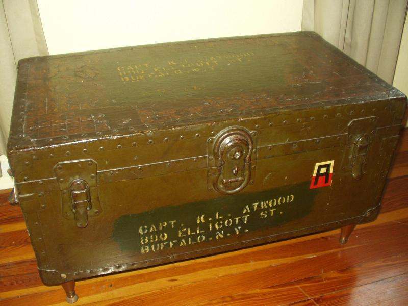 Military foot lockers footlockers - FIELD & PERSONAL GEAR SECTION - U.S ...