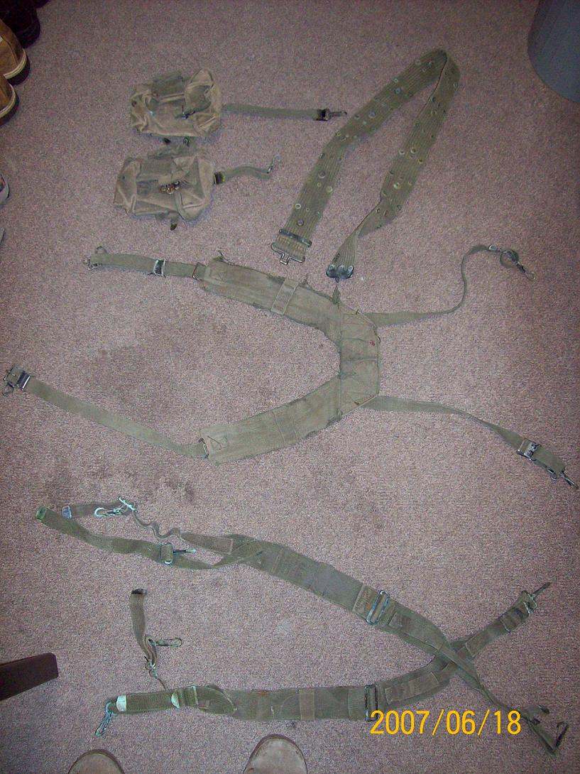 M1945 & M1956 Harness Suspenders: Vietnam through 80s - FIELD ...
