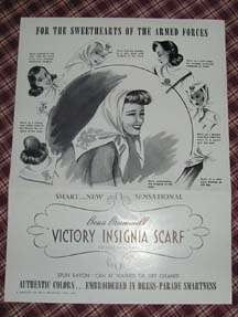 USMC Victory Scarf - HOMEFRONT & THE WAR EFFORT - U.S. Militaria Forum