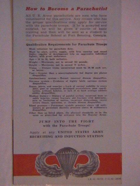 US Army Recruiting Pamphlets and bumper stickers! - EPHEMERA ...