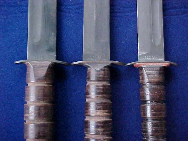 Show Your U.S.M.C. WWII Mark II "ka bars" - EDGED WEAPONS - U.S ...