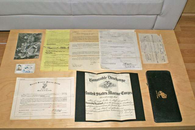 USMC WW2 documents lot - EPHEMERA, PHOTOGRAPHS & MILITARY ARTWORK - U.S ...