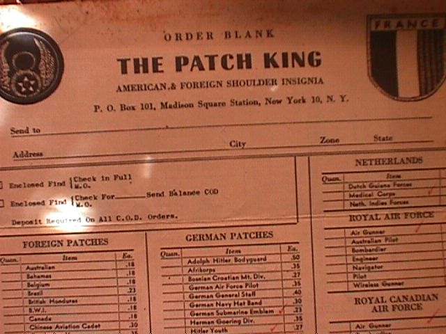 What to watch for: Examples of fake/reproduction patches ...