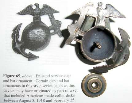 M1920 Service Cap / Cover EGA - MARINE CORPS EGA DISCUSSION - U.S ...