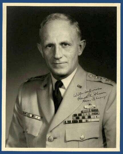 General Harold K. Johnson - WWII BATAAN POW - MEDALS & DECORATIONS - U ...