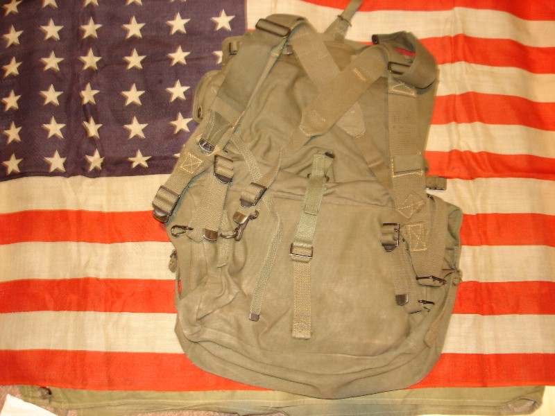 M1944 & M1945 Pack System - PINNED THREADS - FIELD & PERSONAL GEAR - U ...