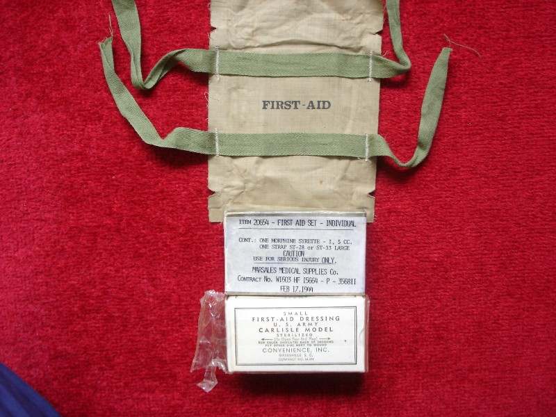 Parachute First Aid Packets - MEDICAL CORPS - U.S. Militaria Forum