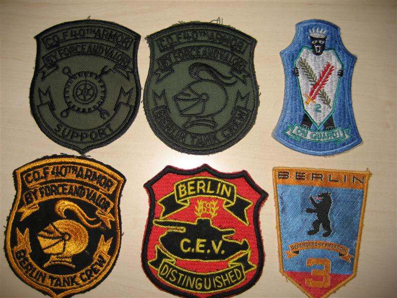 Berlin Brigade or Berlin Related Insignia - ARMY AND USAAF - U.S ...