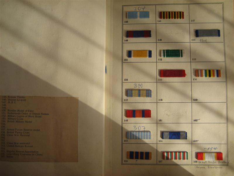 OK I WILL SHOW YOU my Ribbon Presentation Book - RIBBON BARS - U.S ...