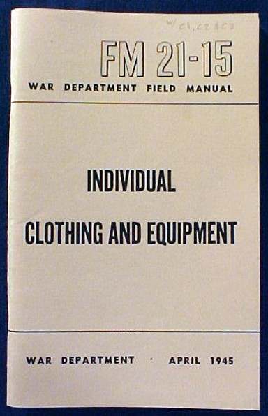 M1944 & M1945 Pack System - PINNED THREADS - FIELD & PERSONAL GEAR - U ...