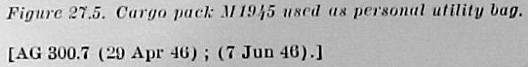 M1944 & M1945 Pack System - PINNED THREADS - FIELD & PERSONAL GEAR - U ...