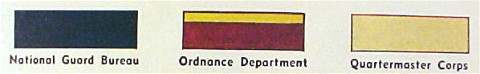 Branch colors - cap piping color reference - UNIFORMS - U.S. Militaria ...